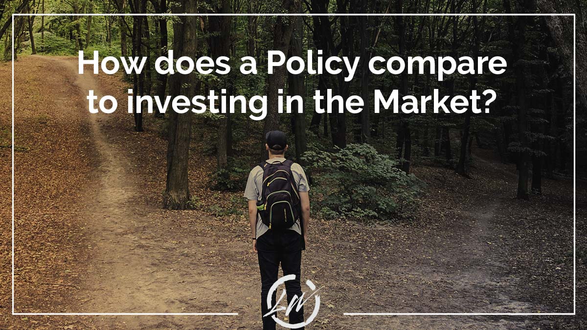 How does a Policy compare to investing in the Market? | Living Wealth